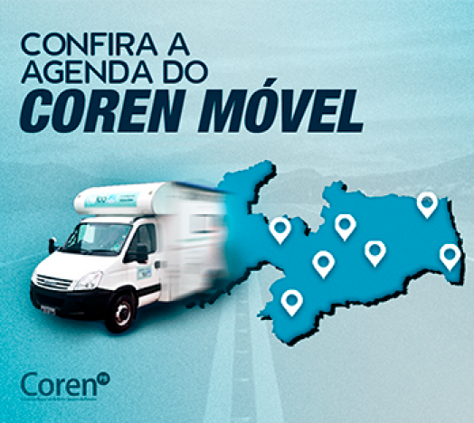 COREN MÓVEL – Fevereiro | Conselho Regional de Enfermagem da Paraíba